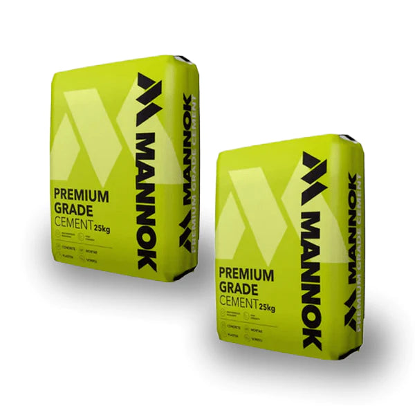 Mannok 42.5n Premium Grade Cement 25kg — UK-Plastics