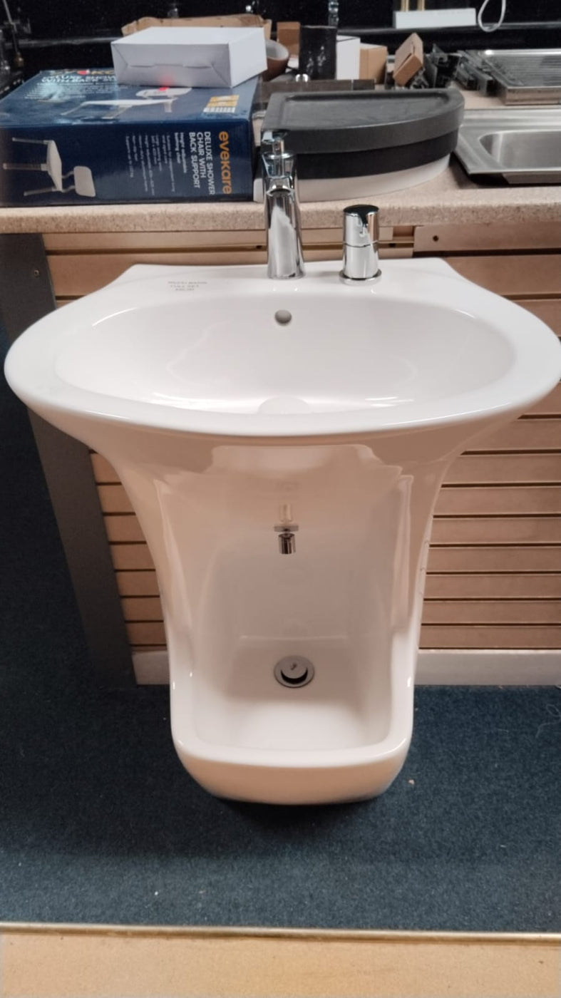 Wudu Wash Basin Ceramic Foot Basin Dual Level Bathroom Sink Elderly Mi ...