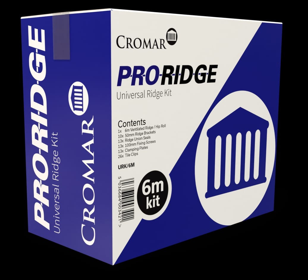 Cromar ProRidge 6m Universal Ridge Kit — UK-Plastics
