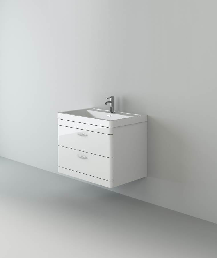 Apollo 800 FS Unit And Polymarble Basin White — UK-Plastics